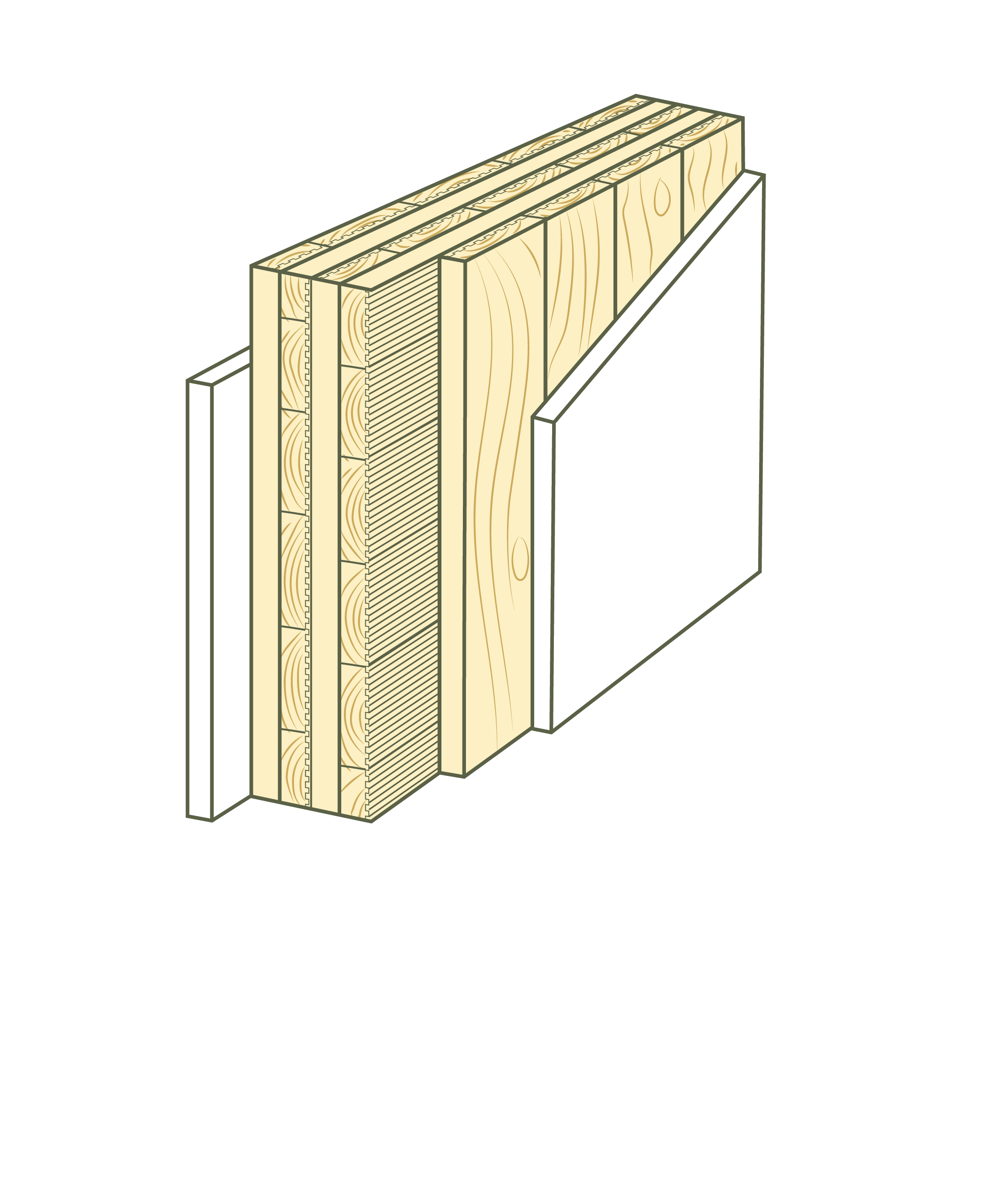 Holzhaus bauen mit der MHM Massiv-Holz-Mauer